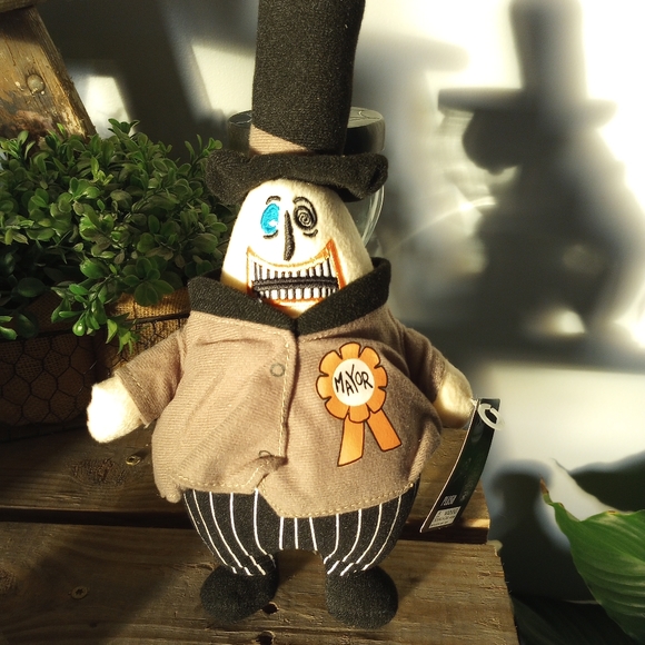 Disney | Toys | Nightmare Before Christmas The Mayor 1 Inch Plush Toy ...
